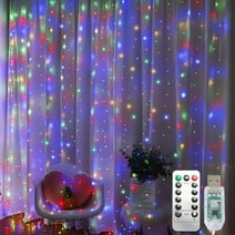 BrightSide LED Cascading Curtain Vine Indoor Lights, Warm White, 3.5ft ...