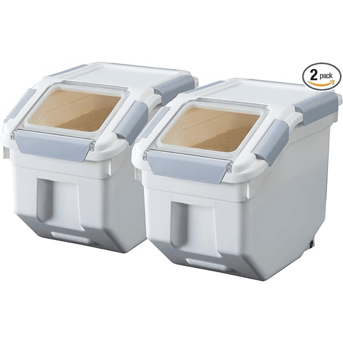 8 Liter / 15 lbs Rice Storage Container with Measuring Cup, BPA free ...