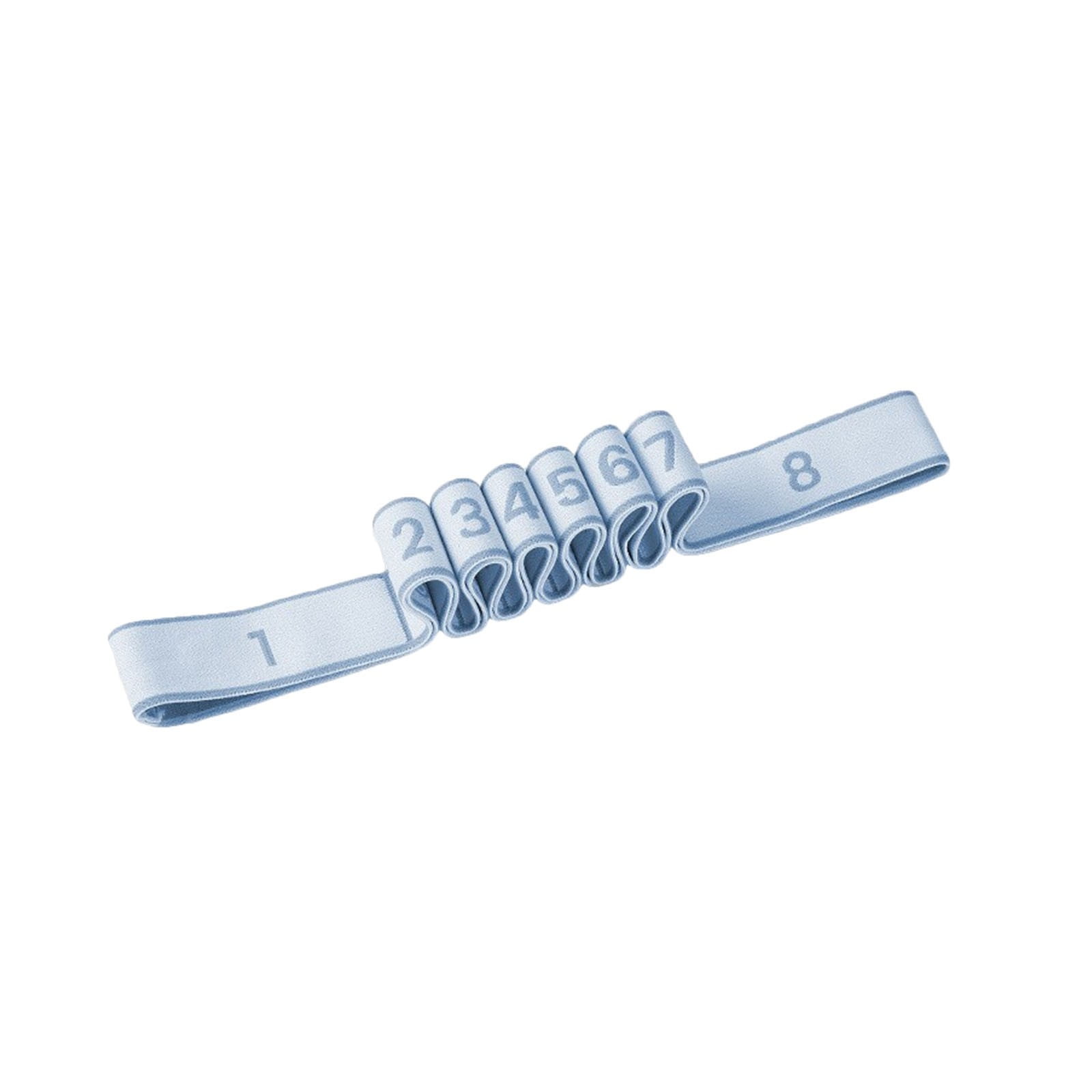 8-Loop Stretch Resistance Band | Premium Elastic Exercise Strap for ...