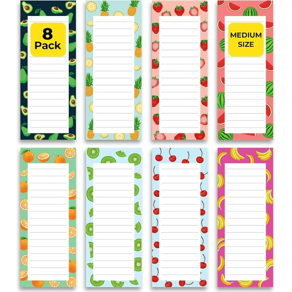 Magnetic Grocery List Pads
