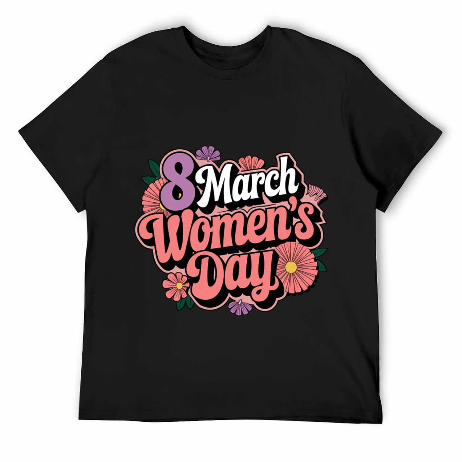 8 March Women's Dayt shirt design rabbit Anti Work Slogan Quit Working ...