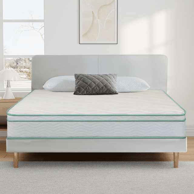 8-inch Medium Cool Gel Memory Foam Hybrid Mattress, CertiPUR-US, Twin ...