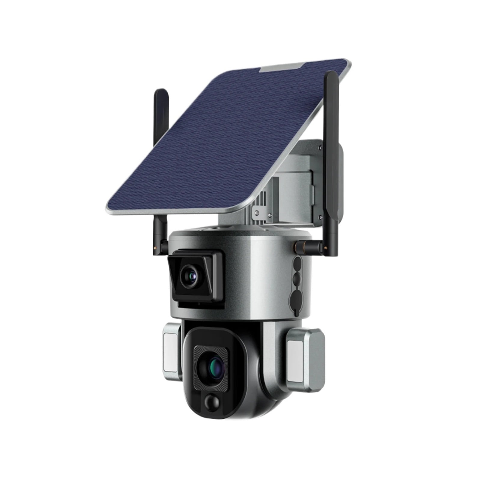 8 Megapixel Ultra HD Full Color Dual-lens Solar Low Power WIFI IP ...