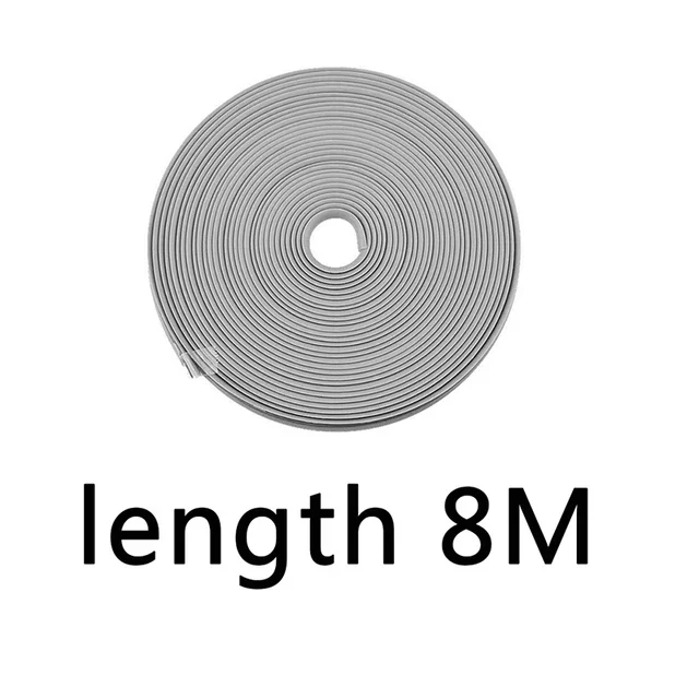 8 Meters Car Wheel Rim Blades Protector Line Tire Guard Decorative ...