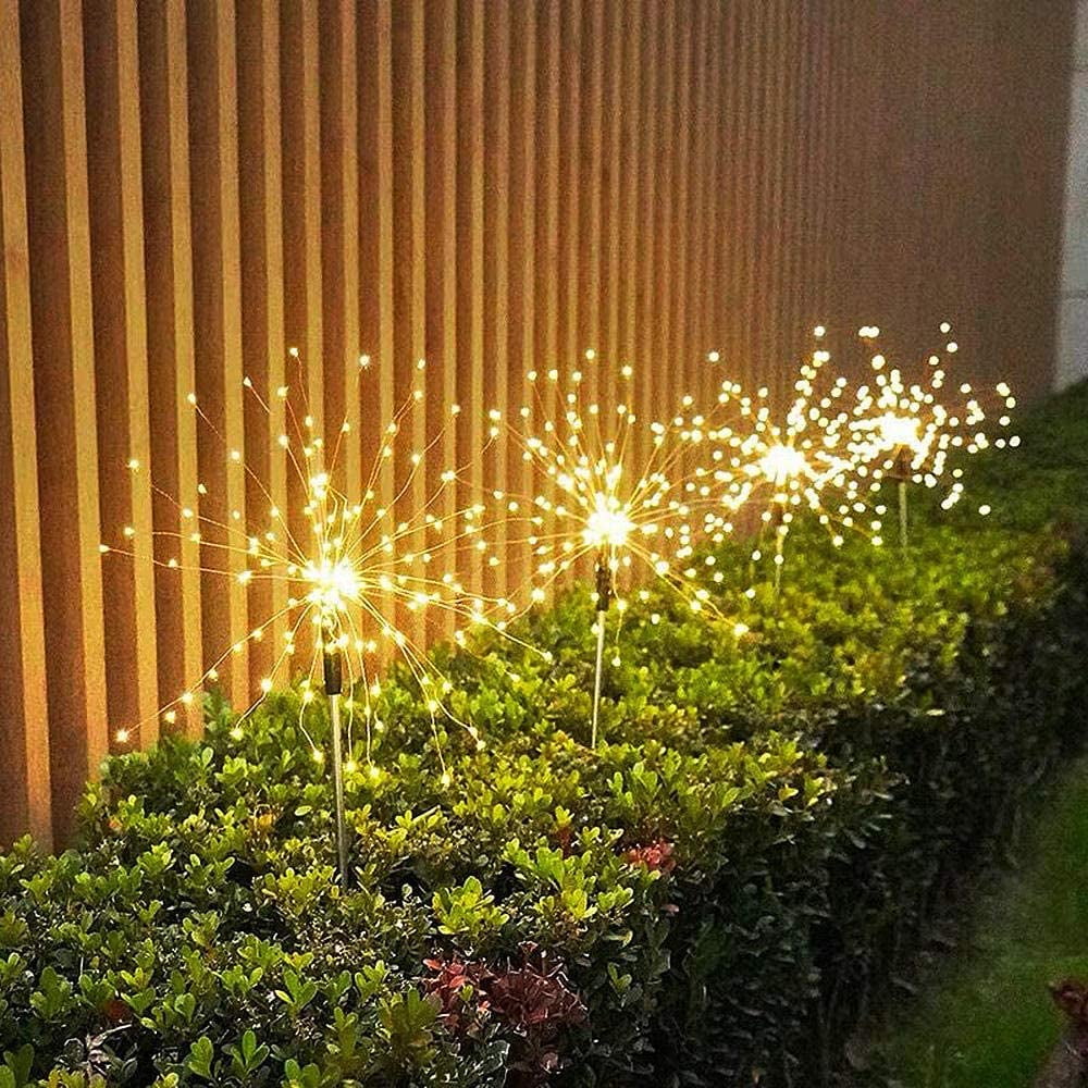 8-Mode 150 LED Garden Stake, Waterproof Outdoor Decor for Landscapes ...