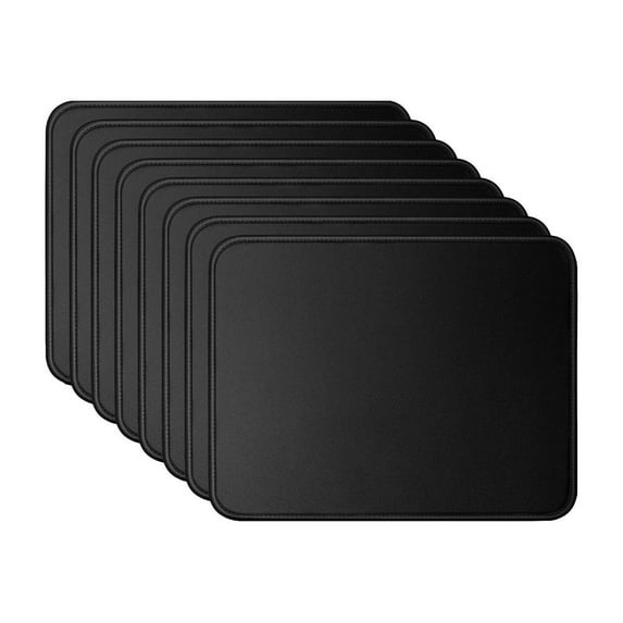 8 Mouse Pad Bundle Stitched Edges Premium Waterproof Gaming Mouse Mat ...