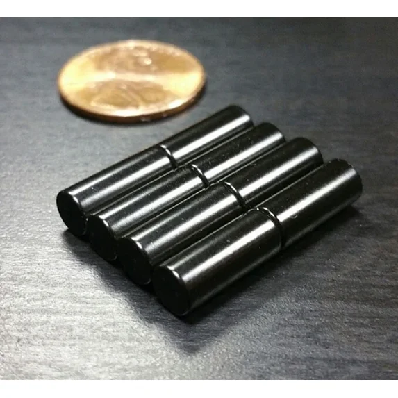 8 Neodymium N52 1/2" X 3/16" Cylinder Magnets Super Strong Rare Earth ...