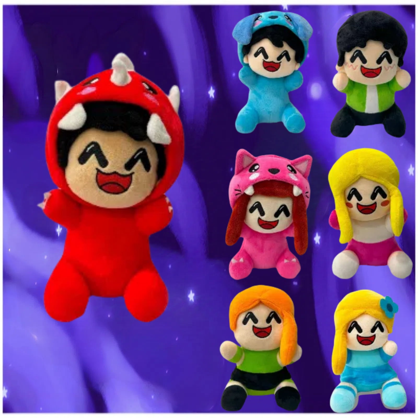 8" OMZ Crew Plush Toys: Collectible Characters from Your Favorite Games ...