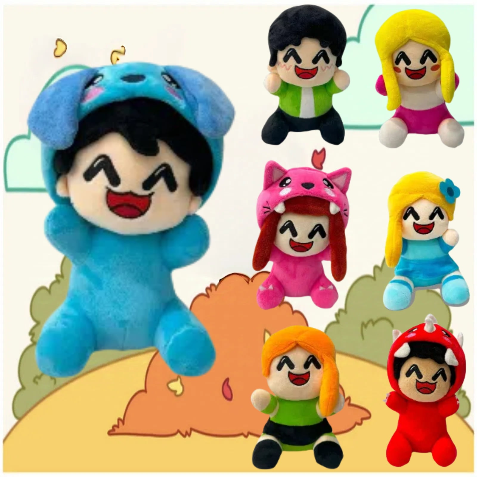 8" OMZ Plush Collection: Adorable Game-Inspired Stuffed Animals, Making ...