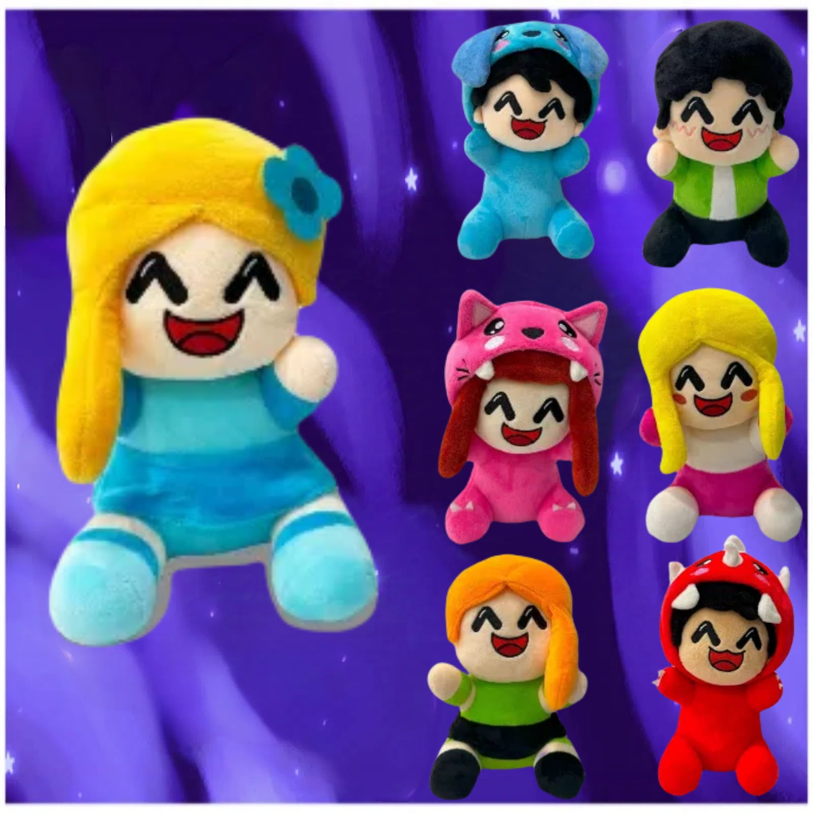 8" OMZ Plush Collection: Adorable Game Dolls for Kids & Adults, Ideal for Adding a Bit of Fun to ...
