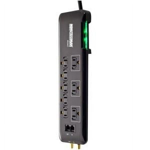 8-OUT SLIMLINE SURGE PROTECTOR 15A 120V 1800 WATTS 3420 JOULES ...