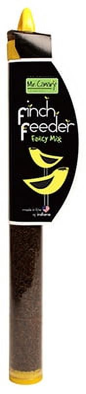 8 OZ Pre-Filled MrCanary Finch Feeder 100% Nyjer Seed In Tube Feeder M ...