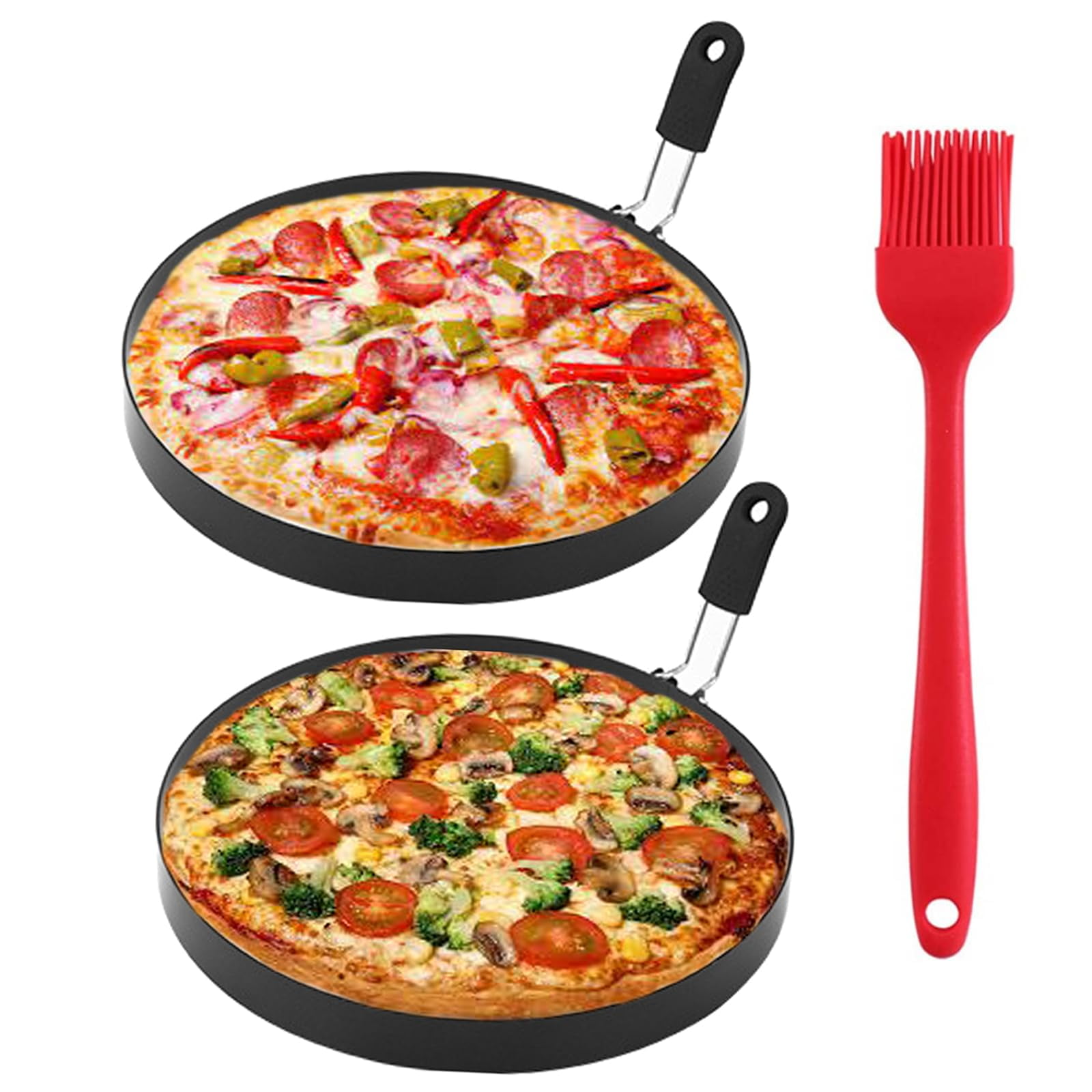 8" Omelette Ring for Griddle,2 Packs Non-stick Stainless Steel Omelette ...