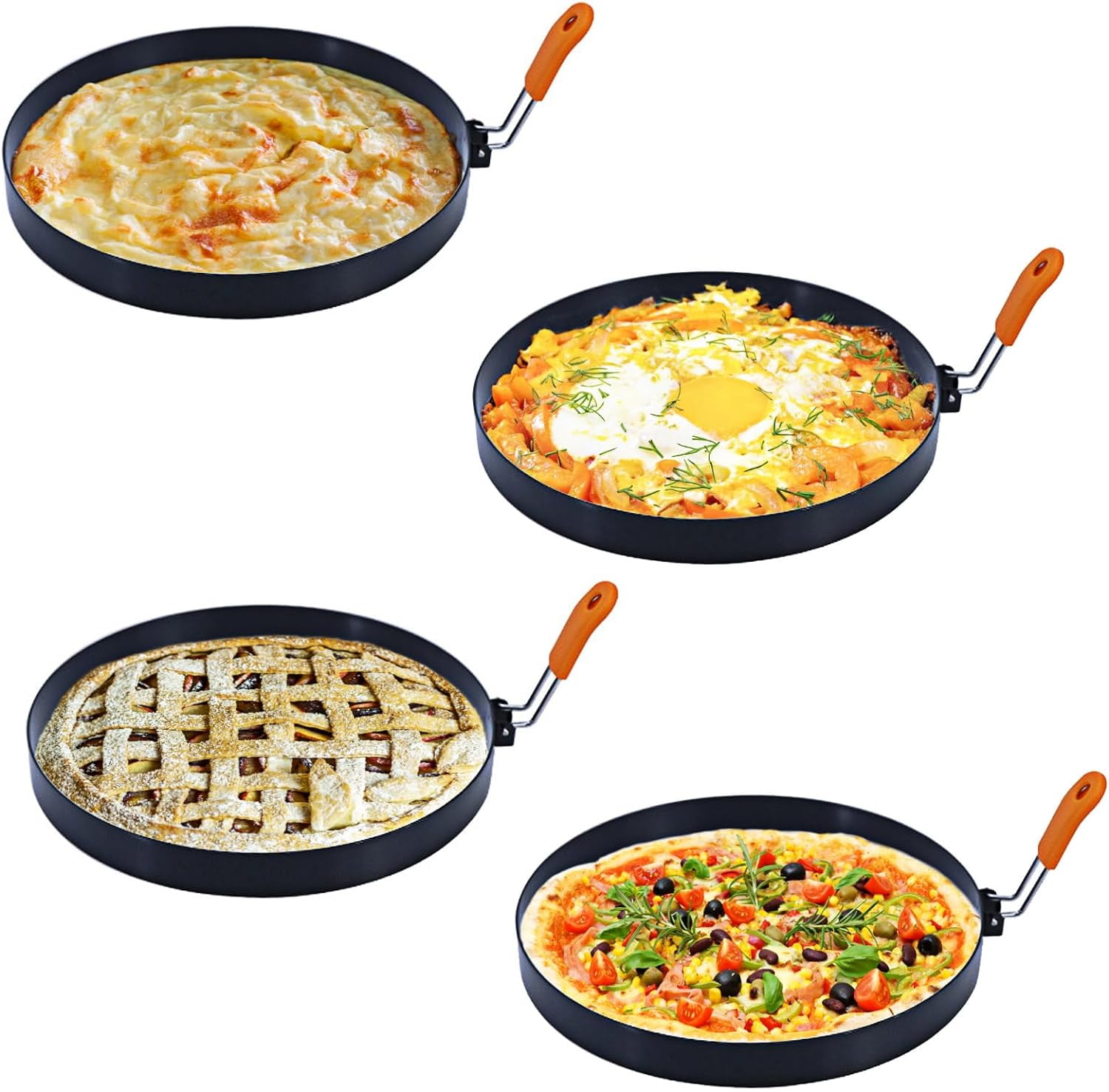 8" Omelette Ring for Griddle 8 Inch Stainless Steel Omelette Ring with ...