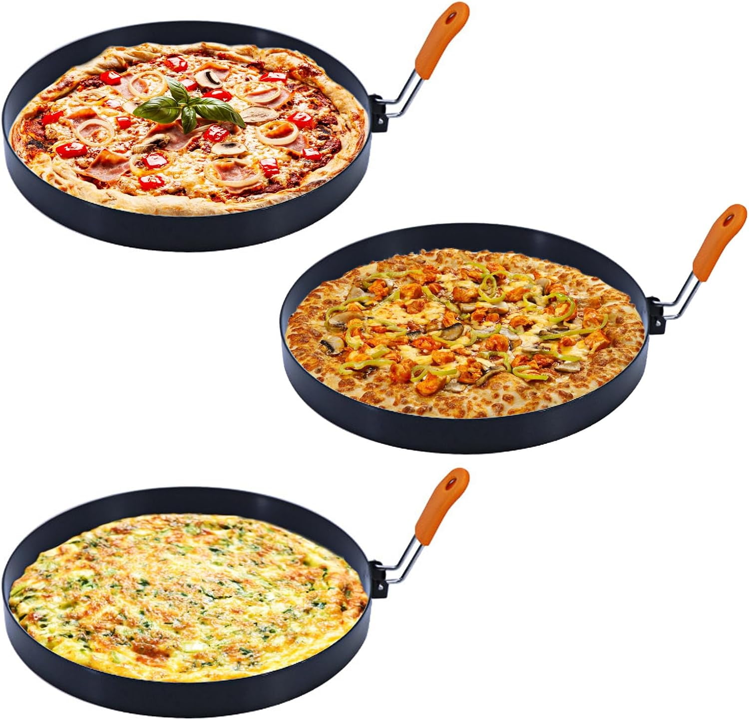 8" Omelette Ring for Griddle 8 Inch Stainless Steel Omelette Ring with ...