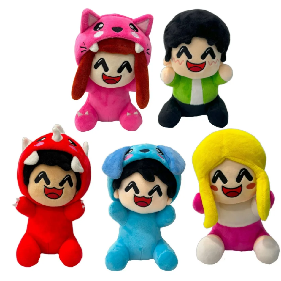 8" Omz Plush Toy Stuffed Doll Pillow Anime Merchandise Props Game Plush ...