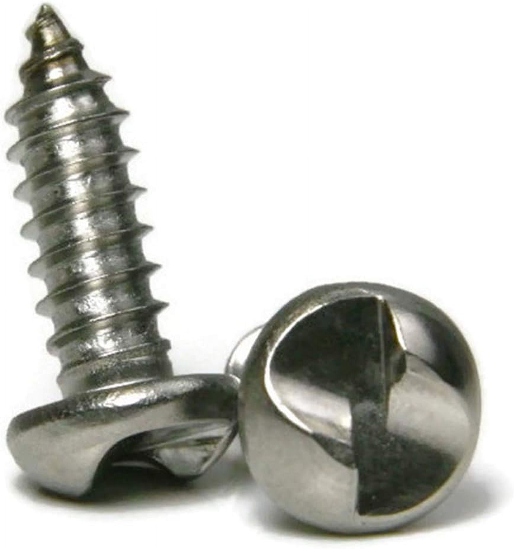 #8 One Way Screws 18-8 Stainless Steel Tamper Proof Security Sheet ...