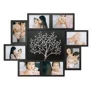 Crystal Art Gallery Black Arched Window Pane Collage Wall Picture Frame ...