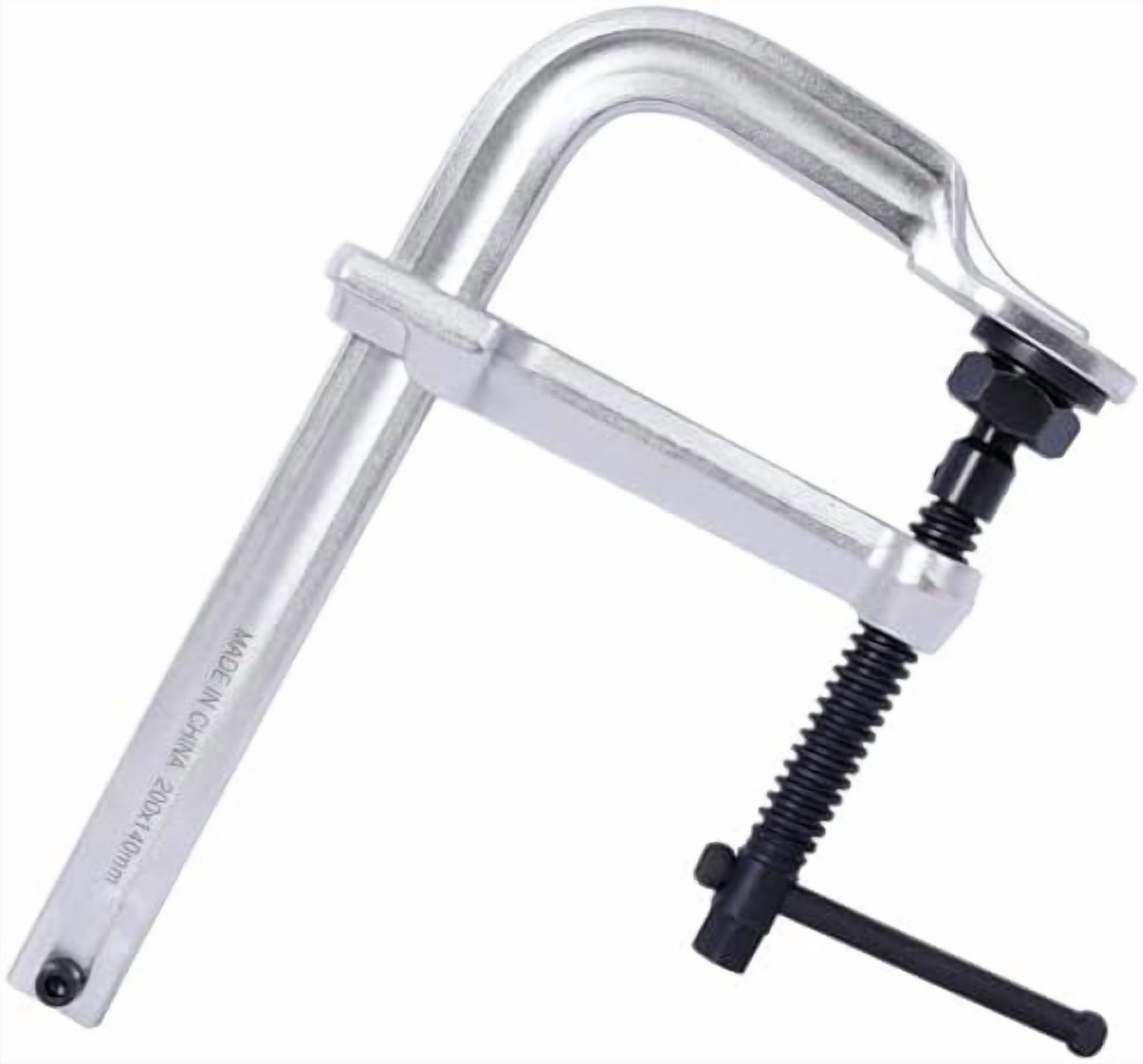 8" Opening Heavy Duty F-Clamps with Replaceable Swivel Pad, Bar Clamps ...