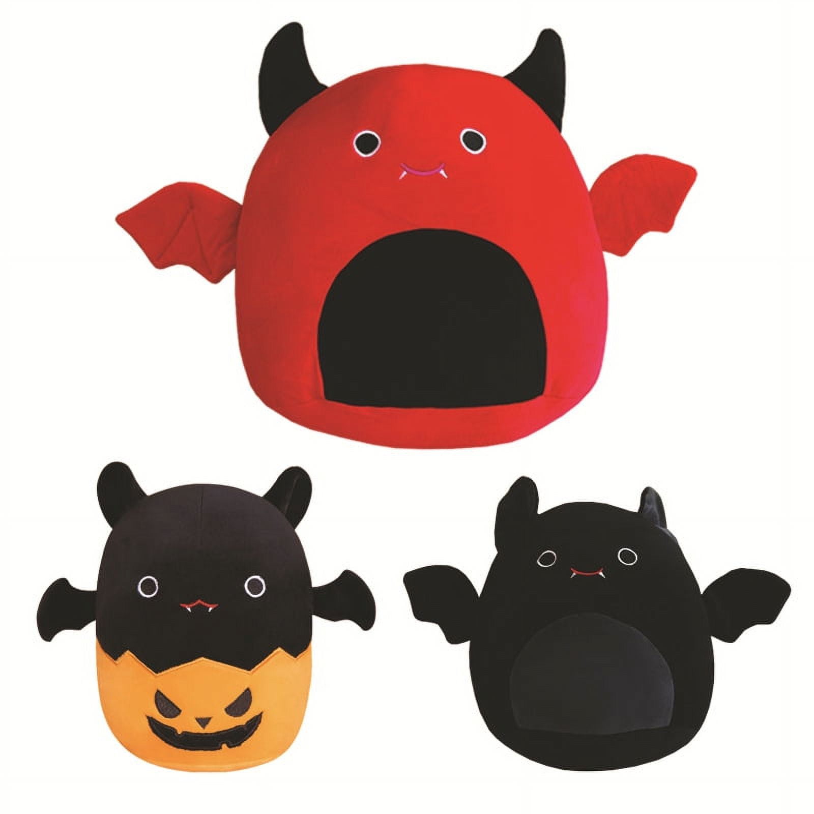 8" Orange Bat Doll, The Halloween Stuffed Animal Plush Toy Cute Cartoon ...