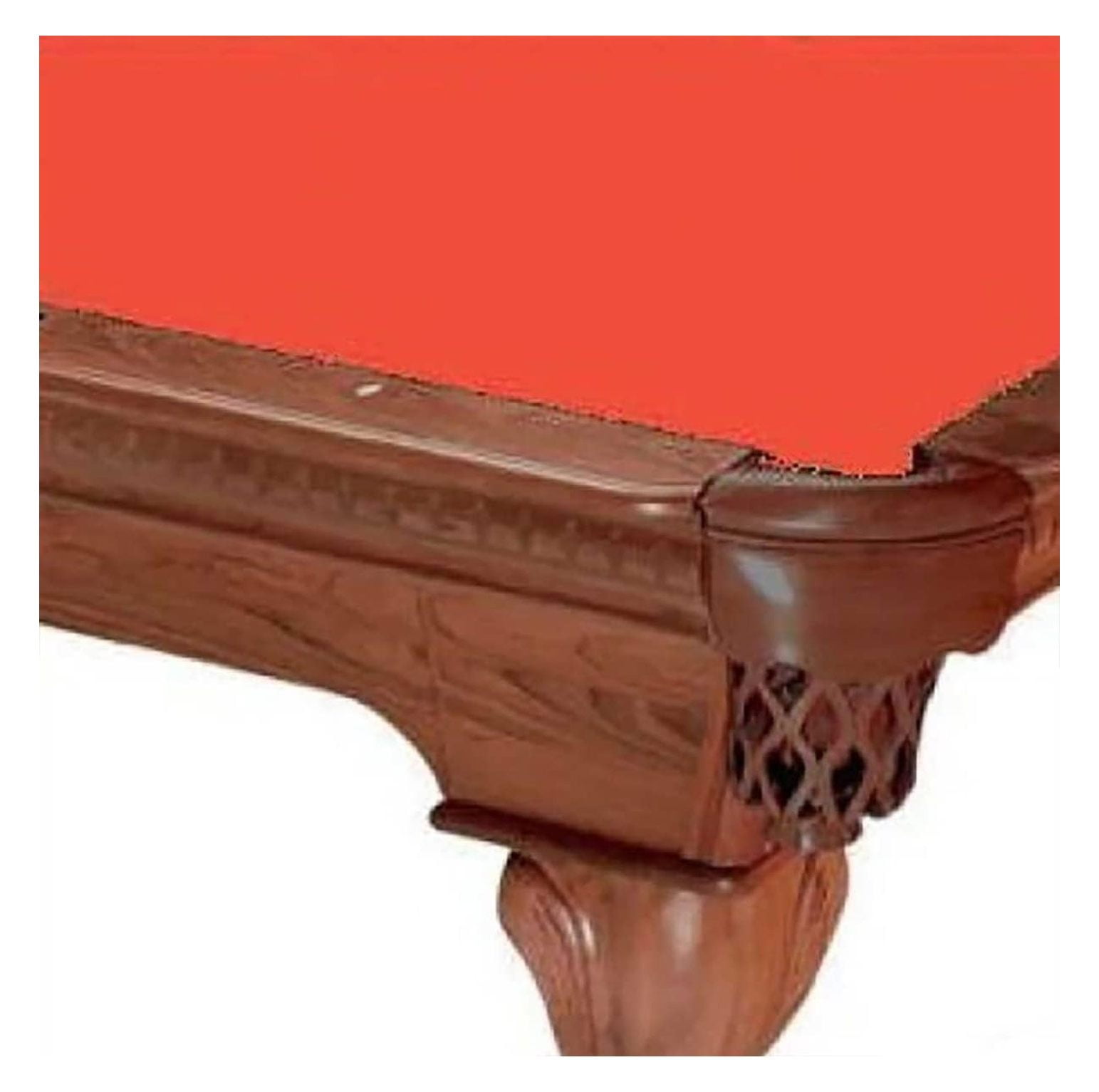 8' Orange Classic 303 Teflon Billiard Pool Table Cloth Felt - Walmart.com
