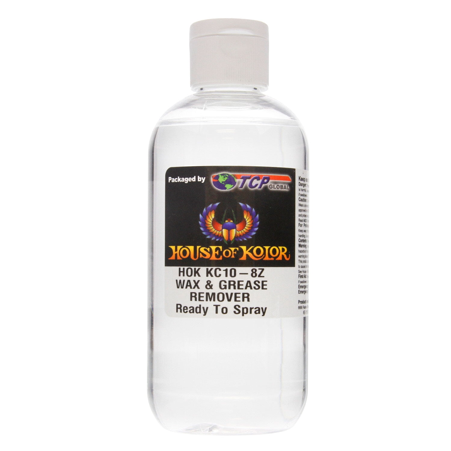 8 Ounce WAX & GREASE REMOVER KC10/KC-10 HOUSE OF KOLOR - Walmart ...