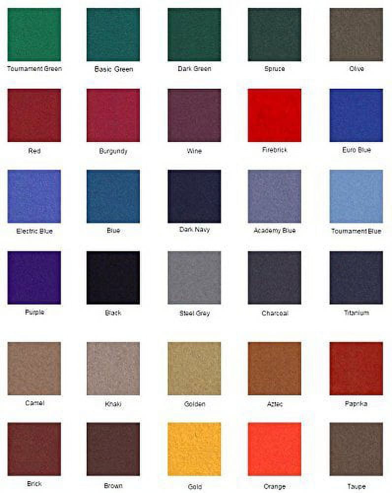 8' Oversize Basic Green ProLine Classic 303 Billiard Pool Table Cloth ...