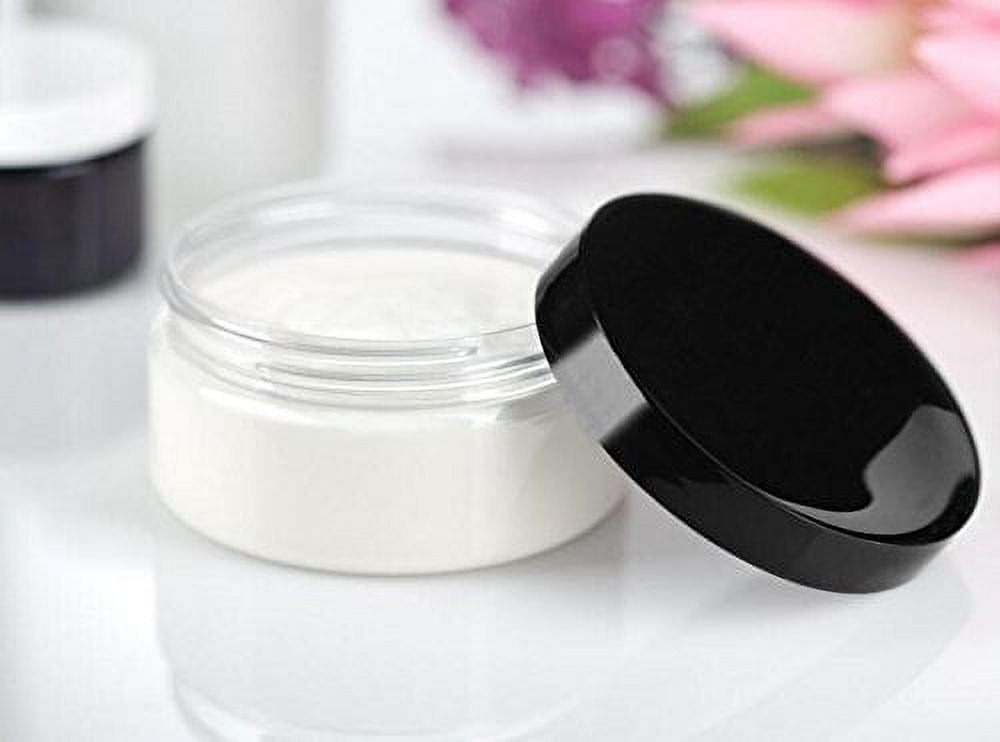 8 Oz / 250ml PET Plastic Refillable Jars Empty Cosmetic Containers ...