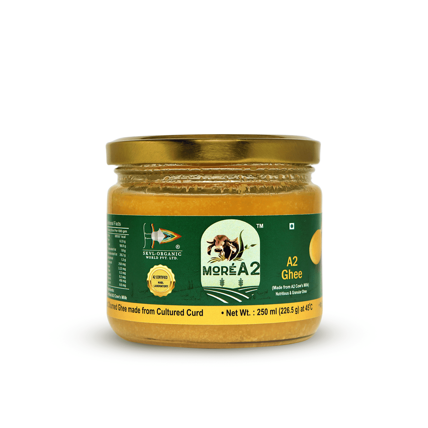 MoreA2 Ghee (Semi-Solid, 8 OZ) - Walmart.com