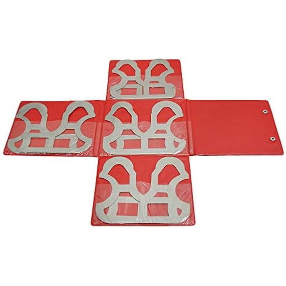 8 PC 1-1/16" - 1-1/2" by 16THS Radius Gage Gauge Set Machinist ...