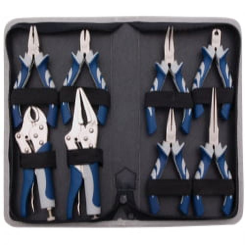 8 PC. MINIATURE PLIERS SET WITH CASE - Walmart.com