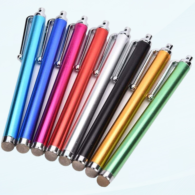8 Pc Stylus Pen Replaceable Micro Knit Mesh Tip Capacitive Touchscreen