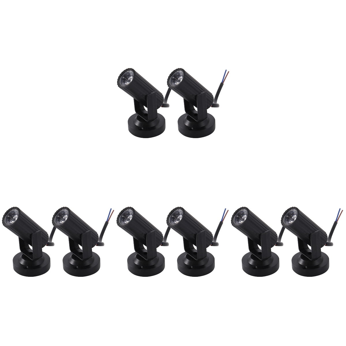 8 PCS 1W LED Stage Light Beam Spotlight for Wedding Bar Theater DJ ...