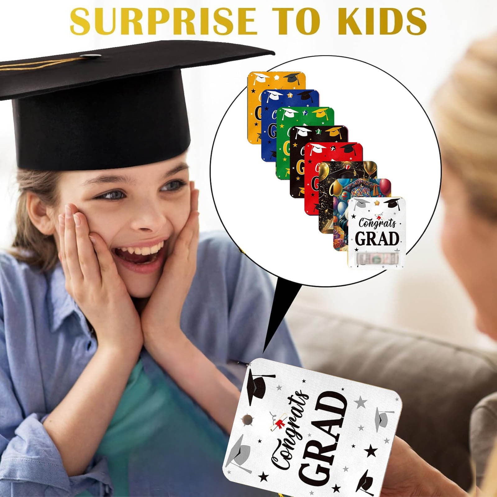 8 PCS 2025 Graduation Money Holder for Senior College University ...