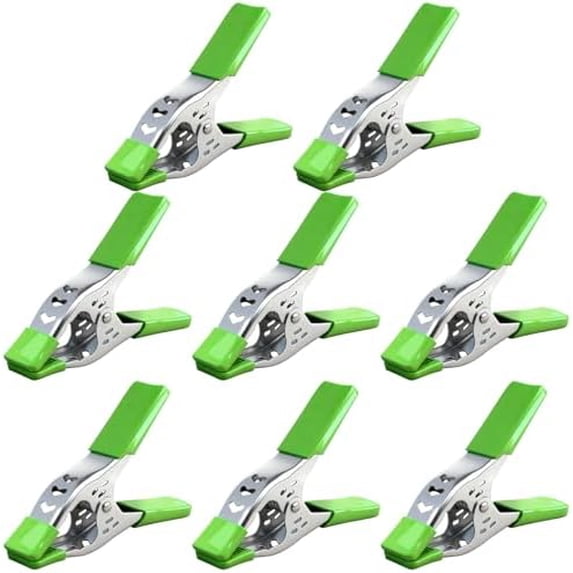 8 PCS 6" inch Spring Clamp, Heavy Duty Spring Metal Spring Clamps, 2.5"-inch Jaw opening(6inch 8 ...