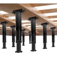 8 PCS Adjustable Height Bed Frame Support Legs - 7.8-14.6inch Bed Slats ...