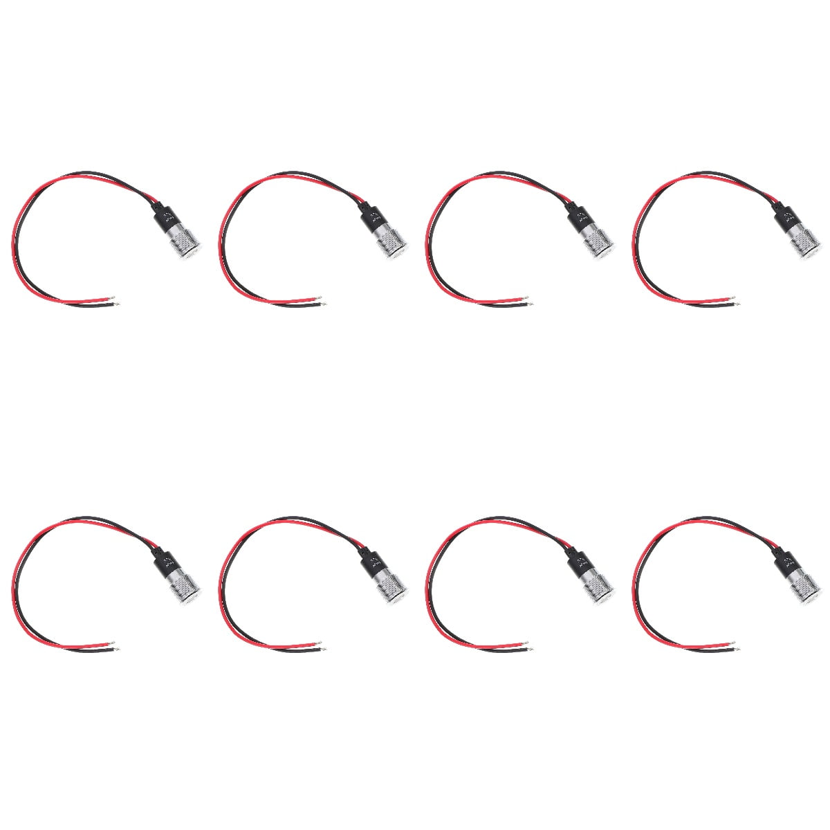 8 PCS Artificial Hanging Plants Hydrangea Indicator Light Energy-saving ...