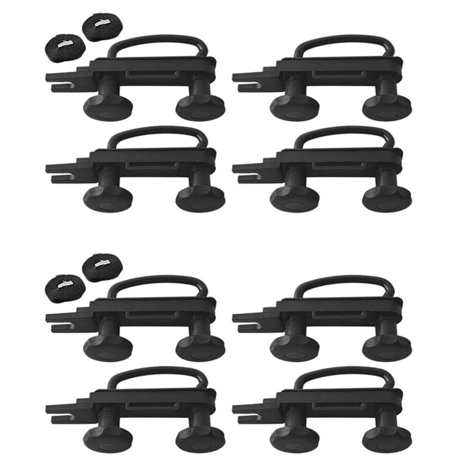 8 PCS Car Roof Luggage Accessories Van Mounting Accessories Kit Roof ...
