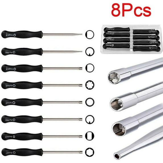 8 PCS Carburetor Adjustment Tool, Carburator Adjusting Kit for 2 Cycle ...