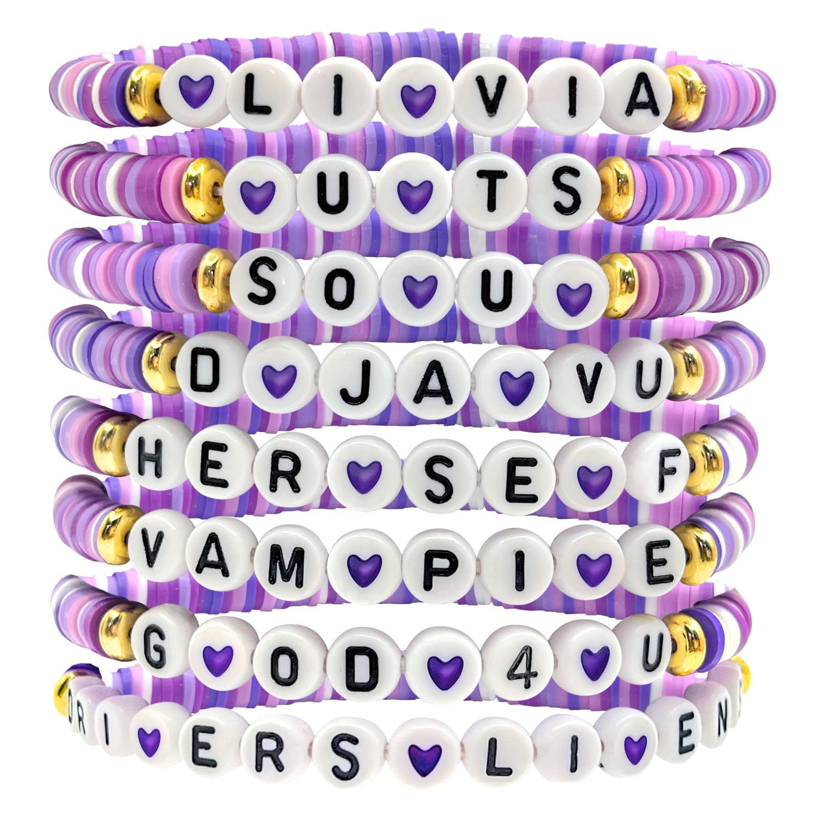 8 PCS Colorful Concert Party Gifts, Friendship Bracelets for Music ...