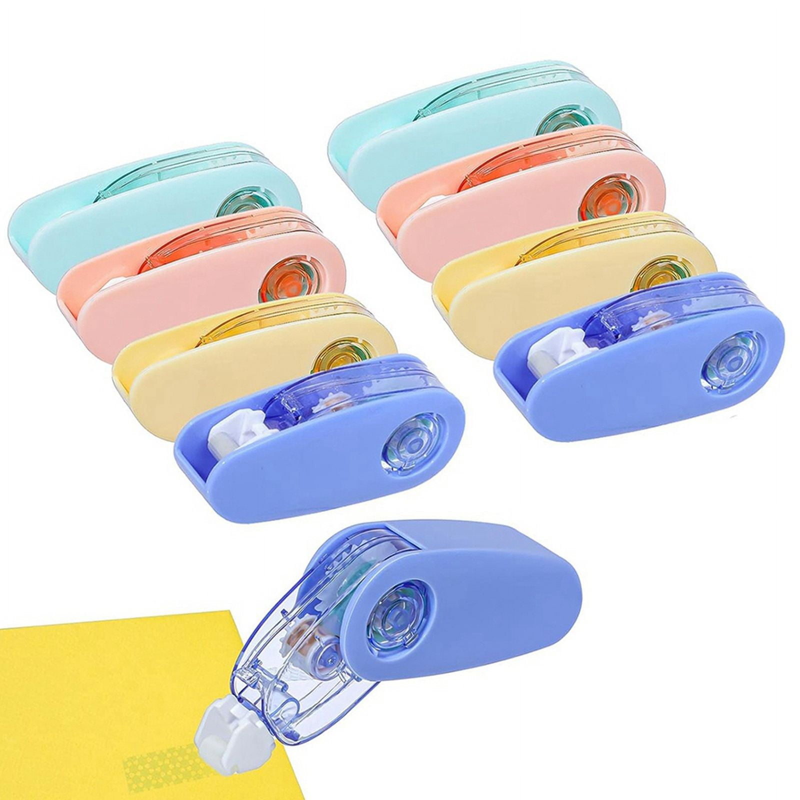 8 PCS Double Sided Tape Roller, Adhesive Scrapbook Tape Roller 80 Ft ...