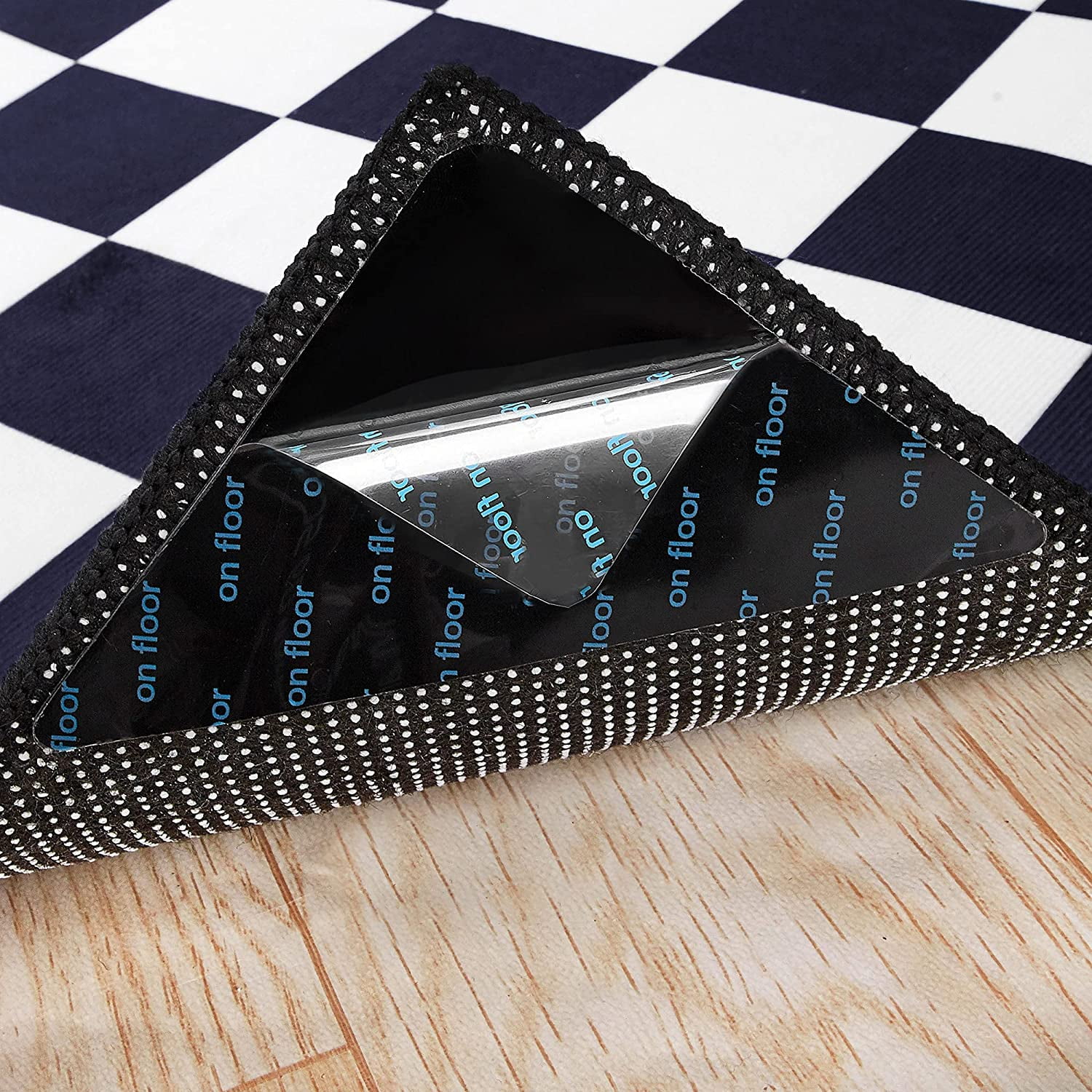 8 PCS Gripper for Rug,Non Slip Rug Pads Grippers for Hardwood Floors ...