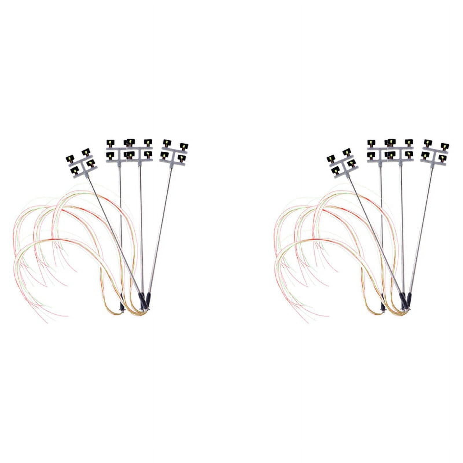 8 PCS HO Scale Model Lighting Tower,Tower Lights Model Lights Layout ...