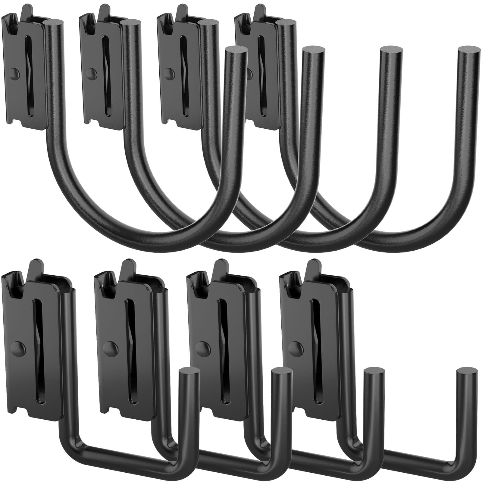 8 PCS Heavy Duty E Track J Hooks,Semi-Trucks Trailer Hang Tools with 2 ...