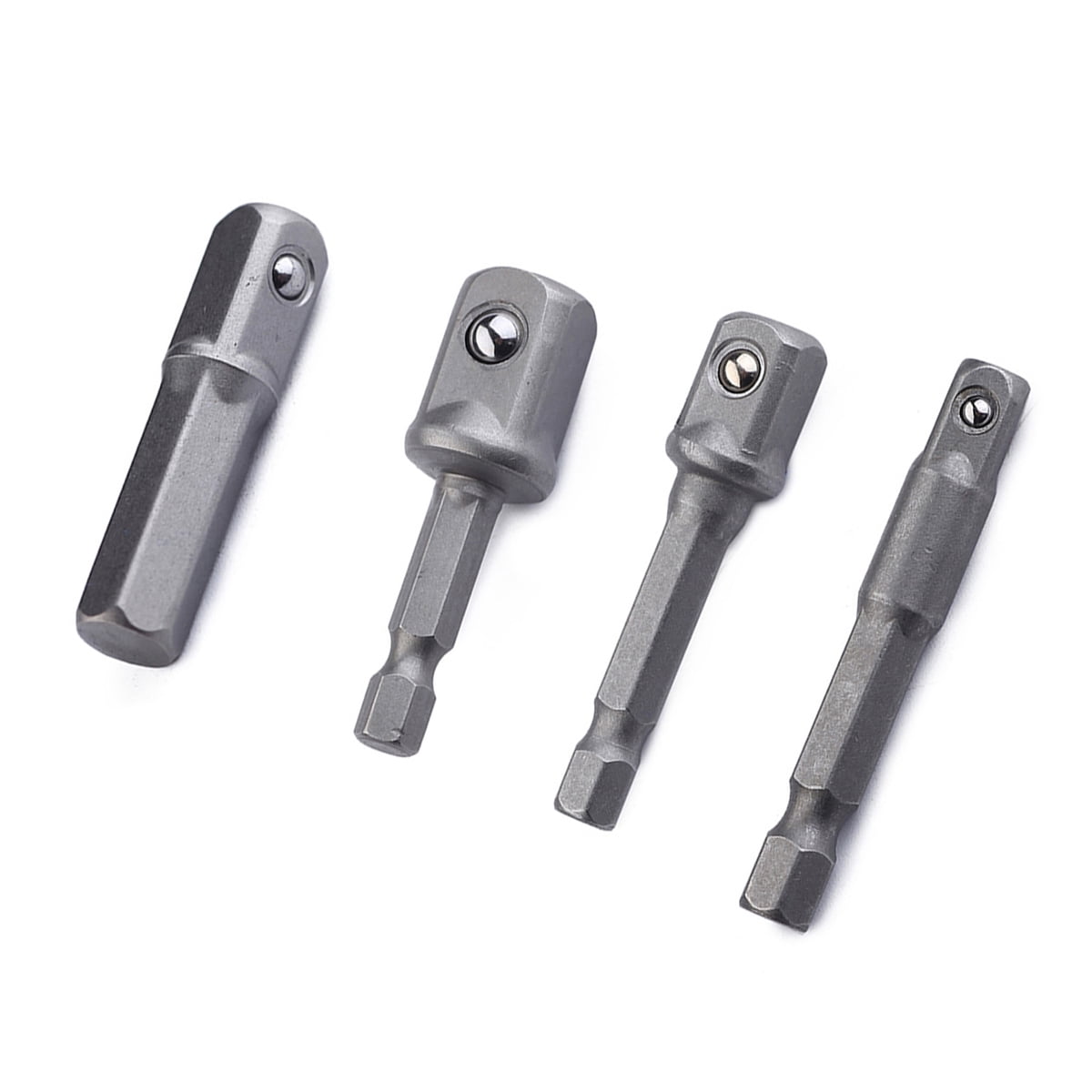 8 PCS Hex Socket Adaptor Square Impact Extension Connector Electrical ...