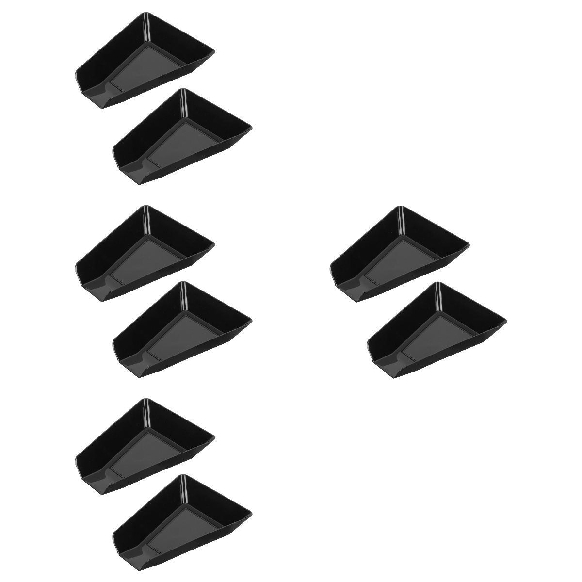 8 PCS Ice Cube Trays Jewelry Tray Small Size Coffee Beans Tray Coffee ...