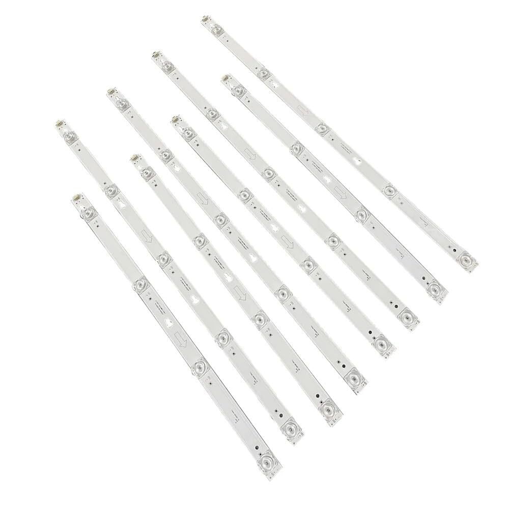 8 PCS LED Back Light Strips Replacement for TCL 55S401 55S405 55S403 ...
