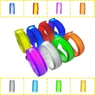 12 ~ Plastic Coil Spring Bracelets ~ Assorted Colors / Shapes ~ New ...