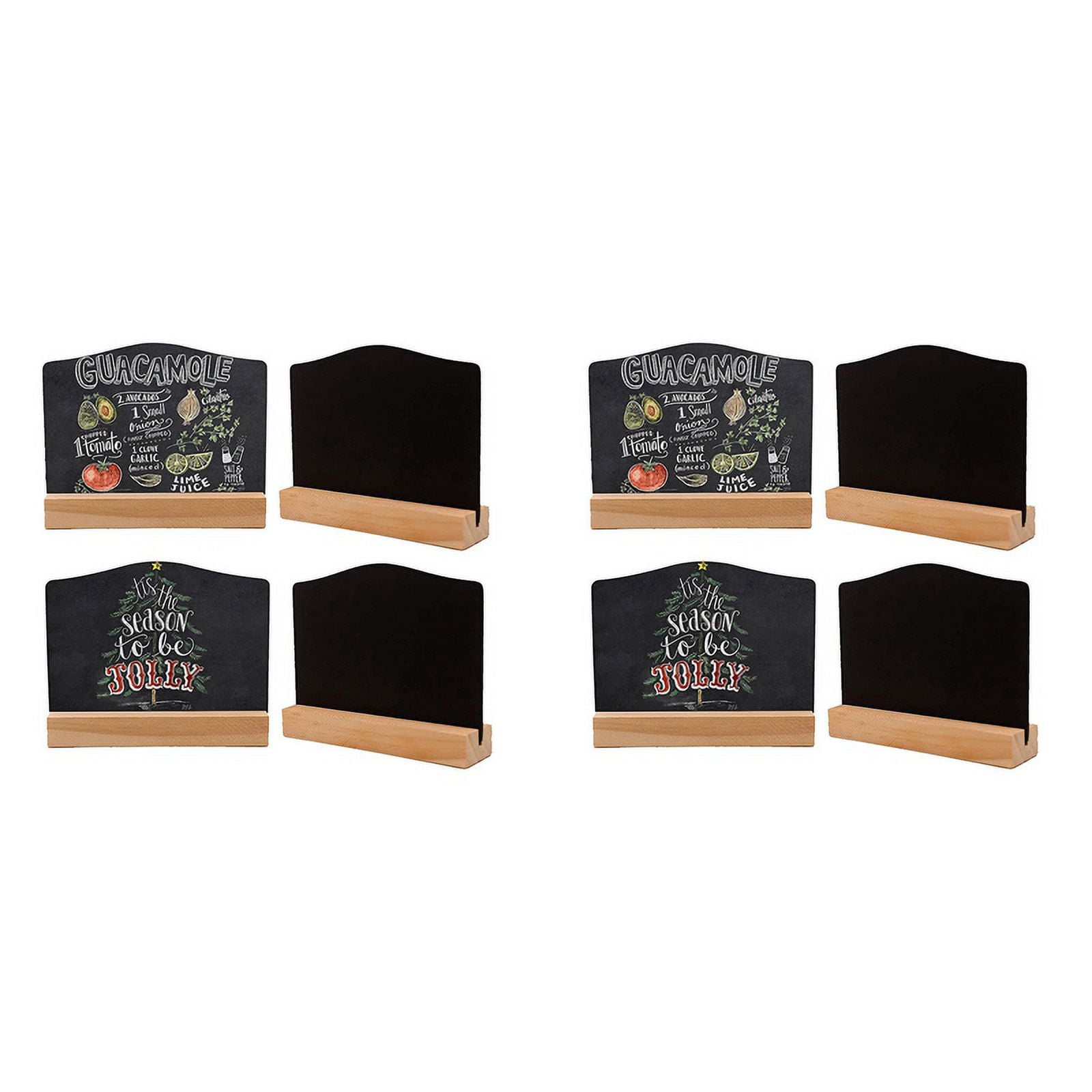 8 PCS Mini Chalkboard Signs for Chalk Sign,Food Labels Message Board ...