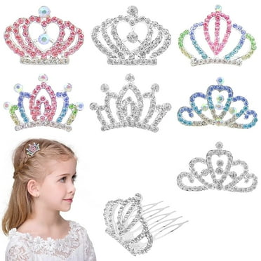 Princess Crowns and Tiaras for Little Girls - Crystal Princess Crown ...